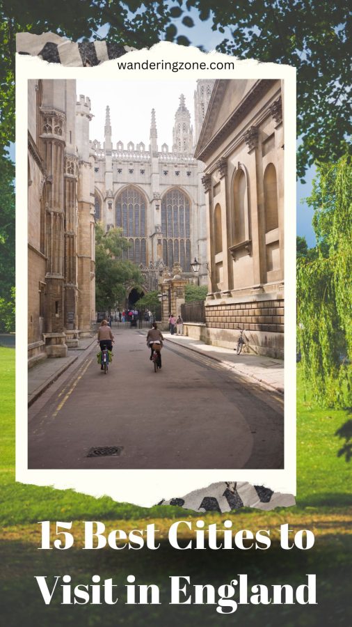 15 Best cities to vistin in England - Great cities to visit in england